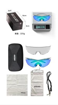 Cina Stampa Logo del Cliente Unisex Personalizzabile Riml Occhiali da bicicletta Occhiali che cambiano colore in vendita