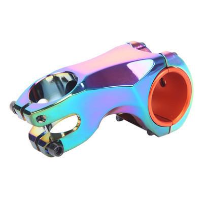China Red 2021 MTB Colorful Stem Alloy 31.8/35*70mm 17 degree for XC AM Road Bike Handlebar for sale
