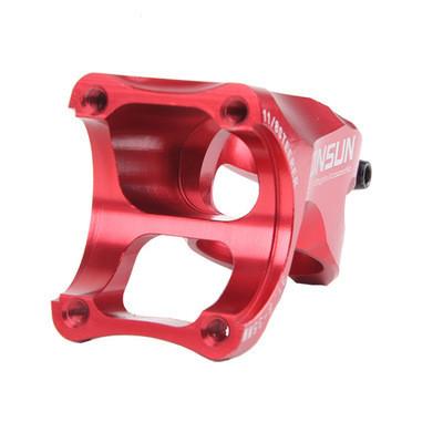 Quality Red 2021 MTB Colorful Stem Alloy 31.8/35*70mm 17 degree for XC AM Road Bike for sale