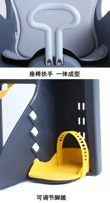 Cina Materiale di guscio di plastica grande spazio seggiolino per biciclette per bambini facile da installare in vendita
