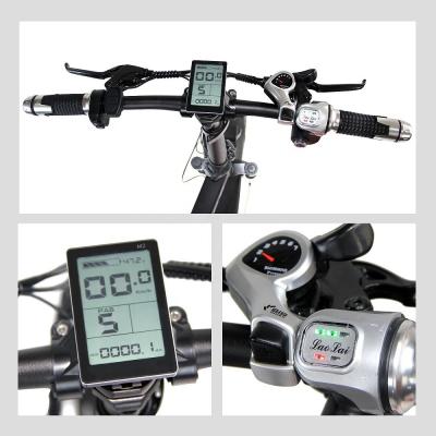 China 2024 Direct 20x4.0 Inch Fat Tire Folding E-Bike 1000W met 7 snelheidsversnellingen Achterhoekmotor Te koop