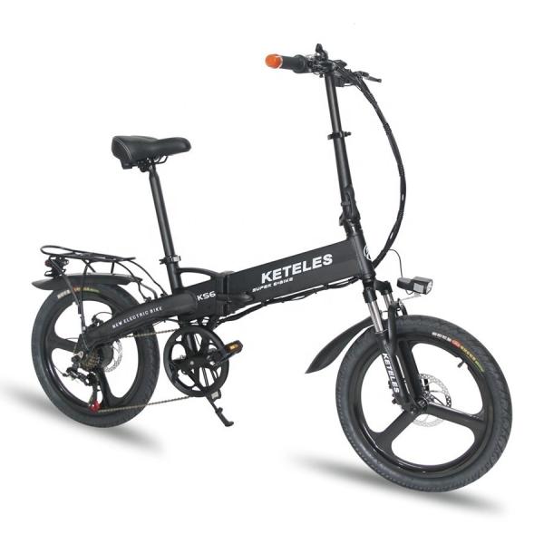Quality 48V 350W 10AH Electric Bike with 20 Inch Folding Frame and 31-60km Range per for sale