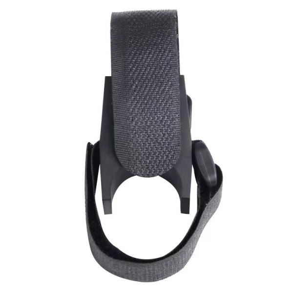 Quality Black Bicycle LED Torch Rotation Bracket Flashlight Stand for 28-40mm Bike Light for sale