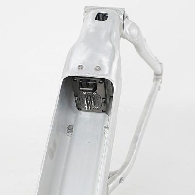 Cina 48V10A500W Motor Power Electric Bike con batteria nascosta e freno a disco a presa di cavo in vendita