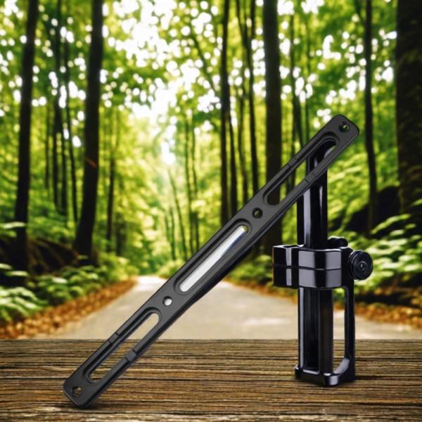 Quality Silver Bicycle Bottle Holder Extender with Adjustable Alloy Bike Bottle Cage for sale