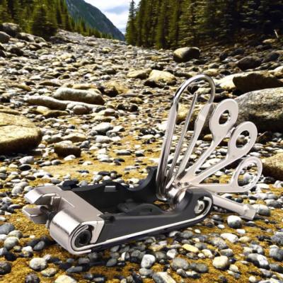 China 18-in-1 Bicycle Repair Tools Set Hexagon Screwdriver Wrench Hex Spoke Chain Removal Tool Essential Bike 280g for sale