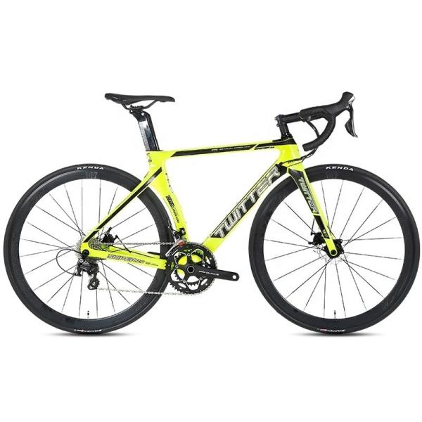 Quality 700C*25C SNIPER2.0 22 Speed Hydraulic Disc Brake Road Bike Carbon Fiber Frame for sale