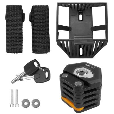 Cina Mountain Bike Road Bicicletta Chiusura pieghevole Antifurto 85cm con 3 chiavi Zinc Legata Legata Acciaio in vendita