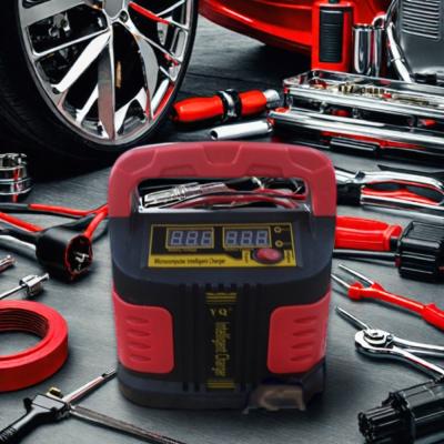 China Tiroflx General 15A Intelligent Auto Battery Charger for 12V/24V Cars and Motorcycles for sale