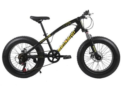 Quality 20 Inch Children's Beach Snow Bike 4.0 Fat Tire Mountain Bicycle with 7/21/24/27 for sale