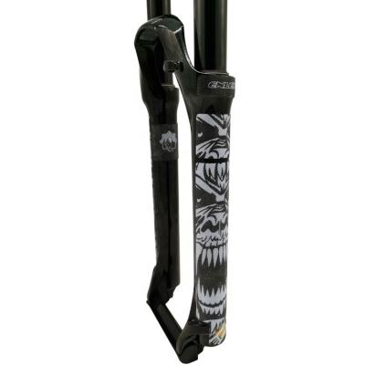 China 3D Waterproof Bicycle Fork Protection Sticker for Decorative Cycling Frame Guard for sale