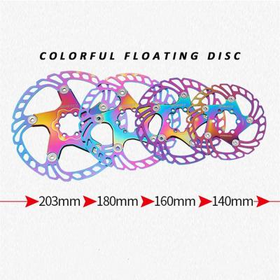 Cina BMX RAINBOW 2021 Full CNC Road Bike Brake Disc 140/160/180/203mm Riscaldamento rapido in vendita