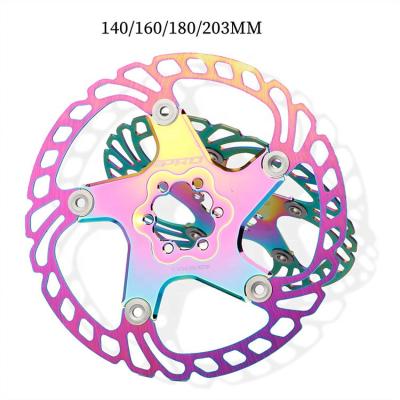 Cina BMX RAINBOW 2021 Full CNC Road Bike Brake Disc 140/160/180/203mm Riscaldamento rapido in vendita