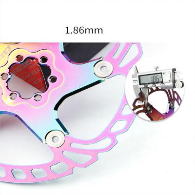 Cina BMX RAINBOW 2021 Full CNC Road Bike Brake Disc 140/160/180/203mm Riscaldamento rapido in vendita