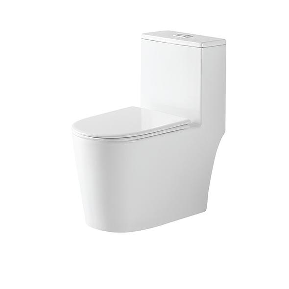Quality S Trap Siphonic 1 Piece Closet 380x690x770mm Siphonic Flushing Toilet Durable OR8247 for sale