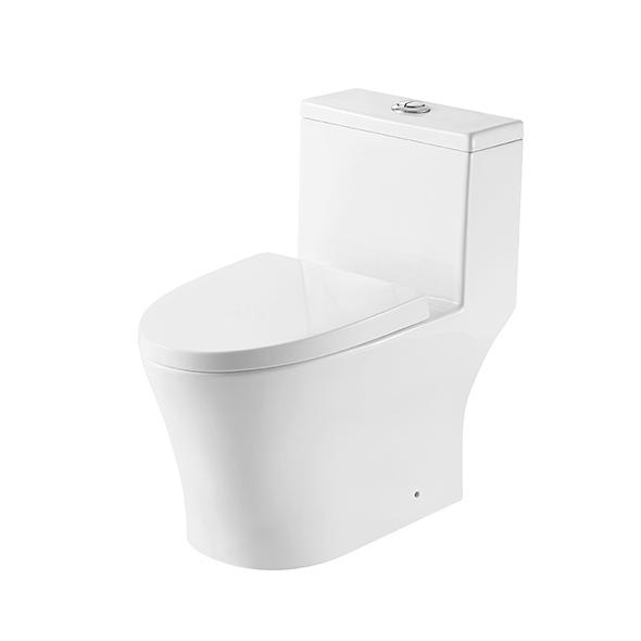 Quality Ceramic One Piece Toilets 390x695x695mm White Bathroom Toilets Durable Orin OR8204 for sale