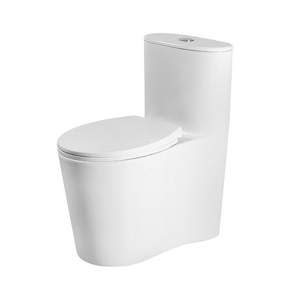 Quality Compact Single Piece Toilets UF Dual Flush WC 385x690x720mm OR82103 for sale