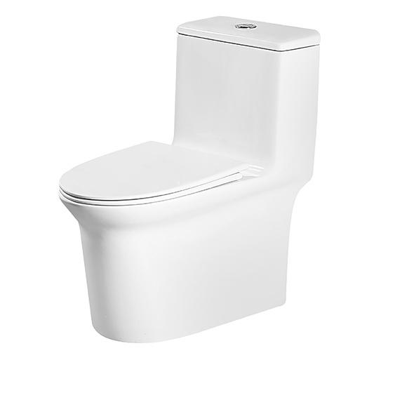 Quality Durable Siphonic One Piece Toilet UF Double Flush Toilet 390x710x740mm OR82104 for sale