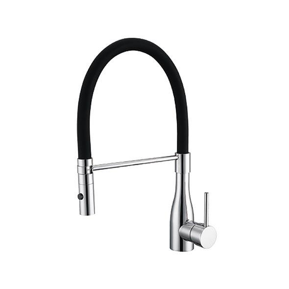 Quality 425mm Basin Mixer Faucet Modern Chrome Basin Mixer Taps Black Orin OR56B55 for sale
