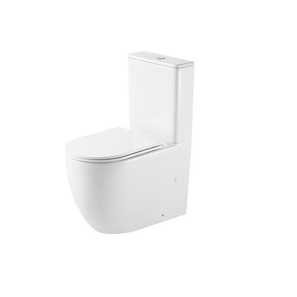 Quality Compact 2 Piece Toilet P Trap Ceramic Toilet Bowls 380x615x800mm Orin OR8316 for sale