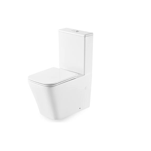Quality Small Two Piece Toilets PP / UF P Trap Toilet Bowl Toilets For Bathroom for sale