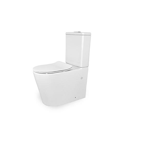 Quality PP Two Piece Toilet Water Efficient Ceramic WC Toilets 370x605x800mm Orin OR8380 For Bathroom for sale