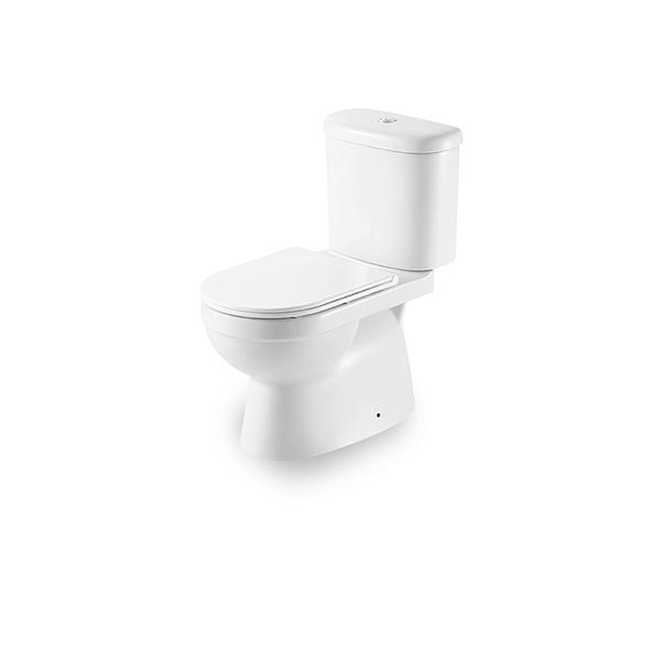 Quality S Trap Two Piece Toilets White Ceramic Toilet Bowl 390x680x770mm Orin OR8306 for sale