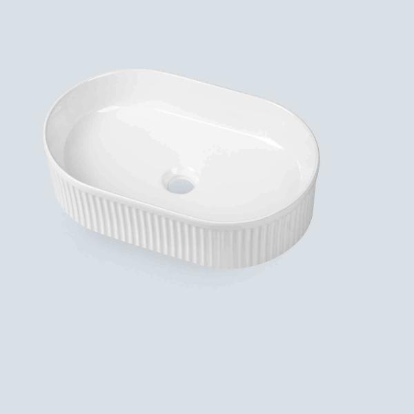 Quality Ceramic Bathroom Sanitary Wares Oval Basin With No Overflow Orin OR8414 for sale