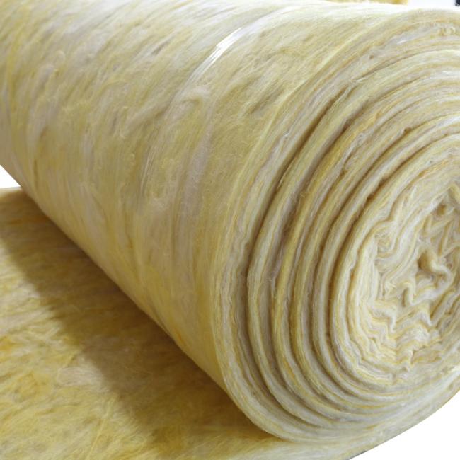 Ce Standard Soundproof Fireproof Fiber Glass Wool Blanket Roll Supplier Fanrun Glass Wool