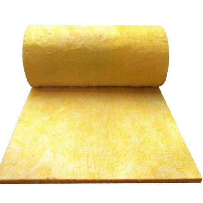 Ce Standard Soundproof Fireproof Fiber Glass Wool Blanket Roll Supplier Fanrun Glass Wool