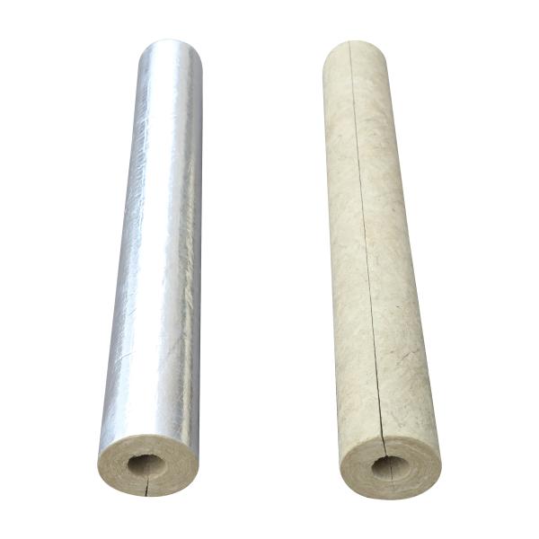 Quality Insulation Material Natural Rockwool Tube Insulation Rock Wool Pipe for sale