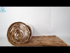 NEW-brown glasswool blanket with white facing