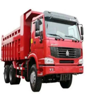China Howo E7 60 Ton 8X4 Tipper Truck 12 Tires Left Hand Drive Euro4 Emission Dumper For Mining Transportation for sale