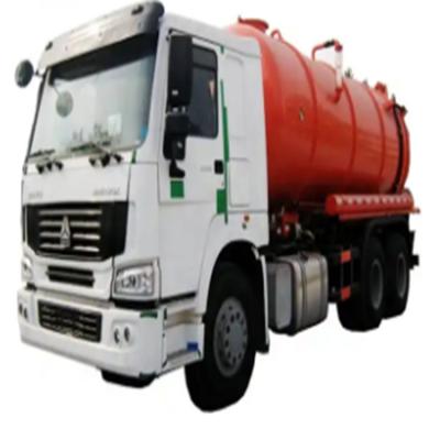 Cina 8x4 6x4 camion aspiratore di fognature SINOTRUK 400HP 10 ruote a sinistra 10000L per il trattamento dei fanghi fognatura fecale in vendita