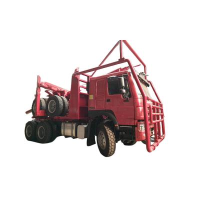 China 8X4 8X8 60T 385HP Logging Truck SINOTRUK Howo TH7 CAMC Log Wood Carrier Truck Timber Truck for sale