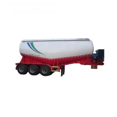 China Bulk Cement Semi Trailer 50000 Liters 3 Axle Material Tanker Semi Truck Trailer for sale