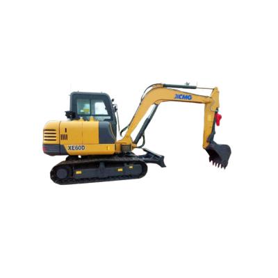 Cina 6 tonnellate XCMG XE60D Piccolo escavatore Piccolo escavatore in vendita