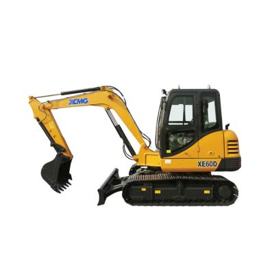 Cina 6 tonnellate XCMG XE60D Piccolo escavatore Piccolo escavatore in vendita