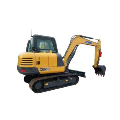 Cina 6 tonnellate XCMG XE60D Piccolo escavatore Piccolo escavatore in vendita