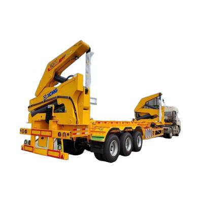 China 45 Ton Container Side Lifter Trailer Transport 40-Foot Containers for sale