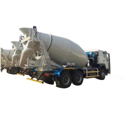 China Second Hand HOWO 6X4 12 M3 Concrete Mixer Truck Fairly Used for sale