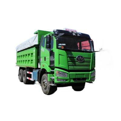 China FAW J6p 6X4 390HP achterste kantelbare U-vorm dumptruck voor Afrika Te koop