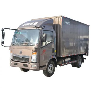 Cina Howo 3 tonnellate 4x2 Van Box Cargo Truck Truck per il mercato del Mali in vendita in vendita