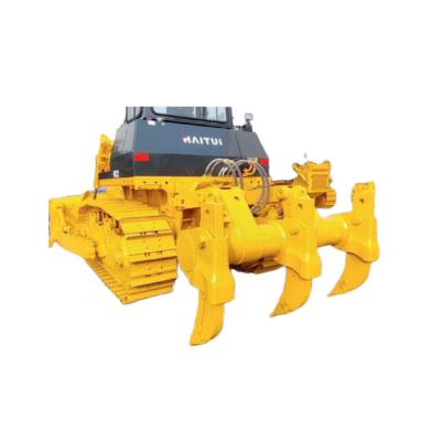 China SD32 HD32 39T 320HP Hydraulic Dozer Crawler Bulldozer With Rear 3 Teeth Three-Shank Ripper 9cbm 10cbm Half U Blade for sale