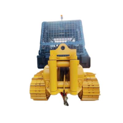 China SD32 HD32 39T 320HP Hydraulic Dozer Crawler Bulldozer With Rear 3 Teeth Three-Shank Ripper 9cbm 10cbm Half U Blade for sale