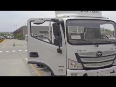 포톤 트럭 4×2 110hp 4 타이어 왼손 가솔린 유로 IV 싱글 캐비닛 평면 미니 트럭