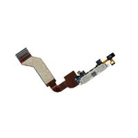 China iPHONE 4S Charging Block Connector Flex - White for sale