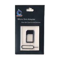 China Metallic Micro-Sim Adapter with Sim-Opener for sale