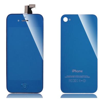 China iPHONE 4S Lcd Screen with Digitizer and Backcover - Electroplated Blue for sale