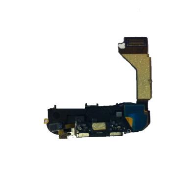 China iPHONE4 Genuine Complete Charging Block Connector Flex with Ringer and Antenna - Black for sale